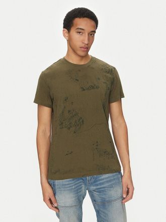 G-Star T-Shirt Wash D25973-C338 H343 Grün Regular Fit