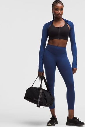 lululemon Legging Wunder Under SmoothCover taille haute pour Femmes - 64 cm - Bleu - Taille 10