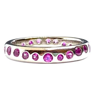Dower & Hall Dower And Hall Pink Sapphire Fireworks Ring
