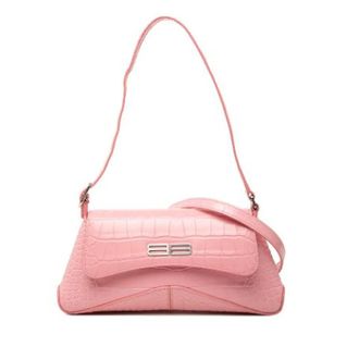 Balenciaga Pre-owned Embossed Leather Satchel - - Pre-owned - Damen - Rosa - ONE SIZE