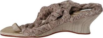 Isa Boulder Femme, Chaussures, Brun, Taille: 38 EU Escarpins compens&eacute;s courts Medusa