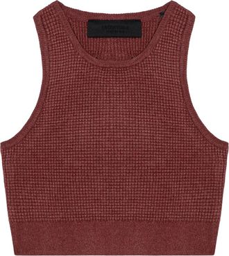 Fear of God Essentials Tank Top - - Knitwear - Damen - Rot - S