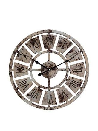 Vical Home Wanduhr Silber