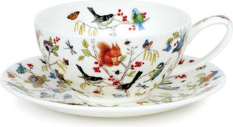 Dunoon Secret Wood Teetasse und Untertasse