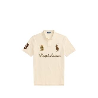 Polo Ralph Lauren Polo &agrave; logo brod&eacute; en piqu&eacute;