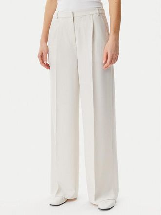 Calvin Klein Stoffhose Travel Twill K20K208214 Grau Wide Leg