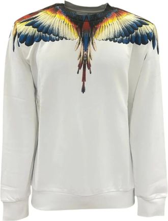 Marcelo Burlon Homme, Sweatshirts et sweats &agrave; capuche, Blanc, Taille: XL SweaT-shirts