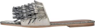De Siena shoes Femme, Chaussures, Gris, Taille: 39 EU Mules