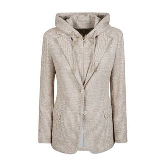 Eleventy Damen, Jacken, Beige, 2XLGr&ouml;&szlig;e