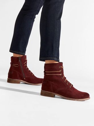 Josef Seibel Schn&uuml;rschuhe Josef Seibel Sienna 70 99670 MI944 460 Dunkelrot
