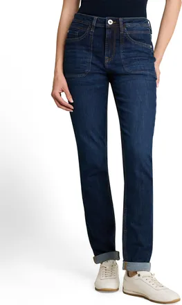 Tom Tailor Skinny-fit-Jeans TOM TAILOR, Damen, Gr. 29, L&auml;nge 32, clean schwarz stone blau denim, Denim/Jeans, Obermaterial: 85% Baumwolle, 13% Polyester, 2% Elas