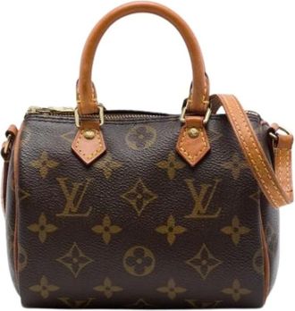 Louis Vuitton Pre-owned Nano Speedy - Femme - Pre-owned - Brun - Taille: ONE Size