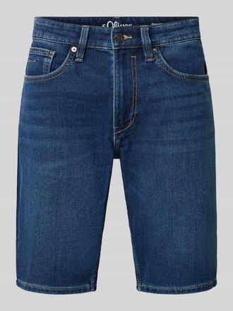 s.Oliver Red Label Regular Fit Jeansshorts aus Baumwoll-Mix