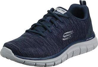 Skechers 232298 BBK, Basket Homme, Gris Marine, 44 EU