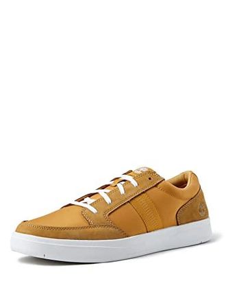 Timberland Davis Square F/L Ox Basic Baskets pour Homme, Jaune bl&eacute;, 41.5 EU