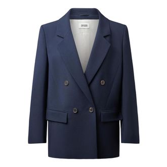 Drykorn Hadlow Blazer - - Jackets - Damen - Blau - XL