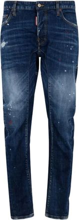Dsquared2 Homme, Jeans, Bleu, Taille: M Tidy Biker Jean