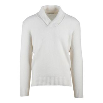 KANGRA Homme, Pulls, Blanc, Taille: M Pullover a V