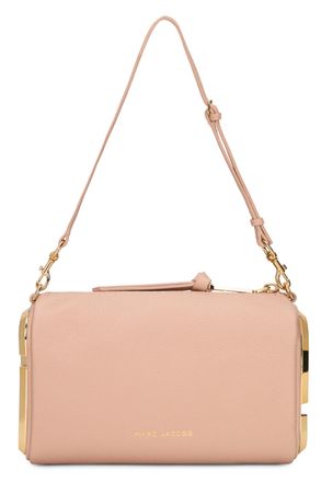 Marc Jacobs Womens Leather Shoulder Bag Snapshot Rose Bovine Suede