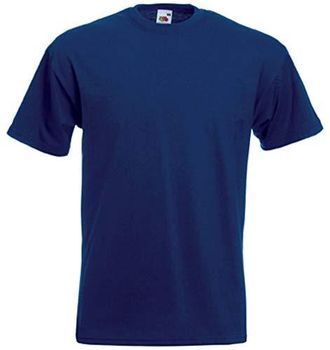 Fruit Of The Loom SS021M T-shirt pour homme Multicolore bleu marine L