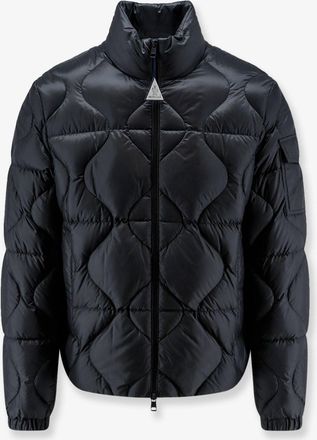 Moncler Asurel short down jacket with geometric stitching - MONCLER - gender_Man