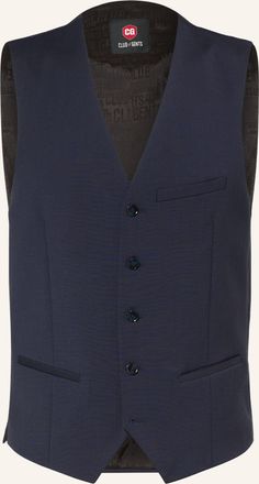 CG - Club of Gents Cg - Club Of Gents Anzugweste Cg Morley Slim Fit blau