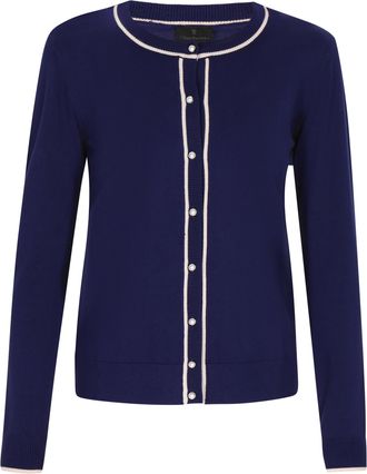 Dreimaster Dreimaster Strickjacke Frauen Marine
