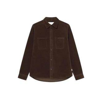 Les Deux Kody Cord Overshirt - - Jackets - Damen - Braun - XL