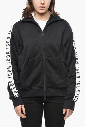 Dsquared2 Nylon Sweatshirt with Logoed Side Bands size Xxs