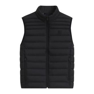 HUGO BOSS Gesteppte Weste - - Jackets - Herren - Schwarzk - M