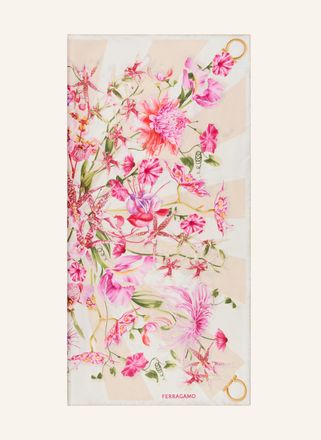 Ferragamo Ferragamo Seidentuch weiss