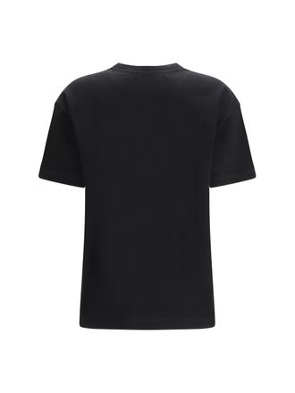 Off-white Womens Big Logo Bookish T-Shirt Black-White Cotton T-Shirts And Polos