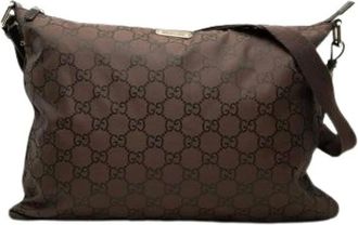 Gucci Sac bandouli&egrave;re Pre-owned - Femme - Pre-owned - Brun - Taille: ONE Size