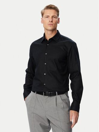 HUGO BOSS Hemd H-Hank-K-C1-261 50560628 Schwarz Slim Fit