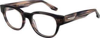 Trussardi Homme, Accessoires, Gris, Taille: ONE Size Monture de lunettes rectangulaires &eacute;l&eacute;gantes