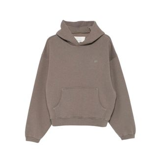 ERL Erl, Homme, Sweatshirts et sweats &agrave; capuche, Brun, Taille: XL Heathered Sweat &agrave; capuche
