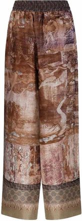 Pierre-Louis Mascia Pantalons D&eacute;contract&eacute;s - Rose