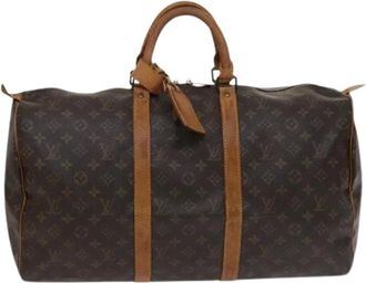 Louis Vuitton unisex, Pre-owned, Brun, Taille: ONE Size Sac Keepall Pre-owned