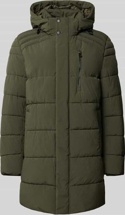 Lerros Regular Fit Steppmantel mit Kapuze