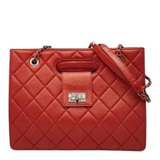 Chanel Pre-owned Vintage Schultertasche - - Pre-owned - Damen - Rot - ONE SIZE