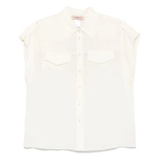 Twinset Damen, Blusen & Hemden, Weiß, XSGröße