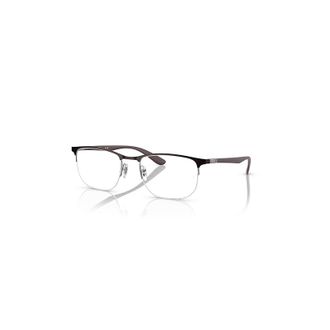 Ray-Ban Rb6513 Optics Sand Dunkelviolett Fassung Klar Glas Polarisiert 53-20