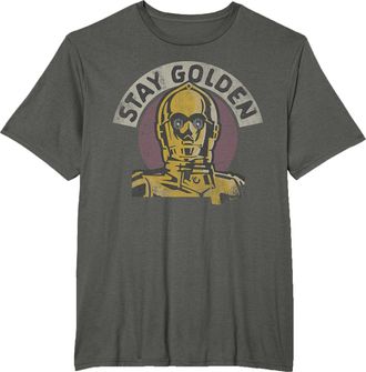 Star Wars C-3PO Stay Golden Droid T-Shirt