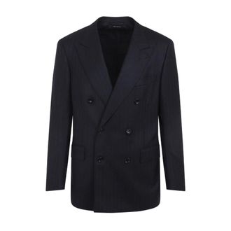 Tom Ford Blaue Stylische Jacken f&uuml;r M&auml;nner - - Jackets - Herren - Blau - M