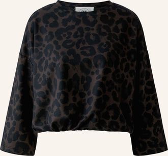 Oui Sweatshirt braun