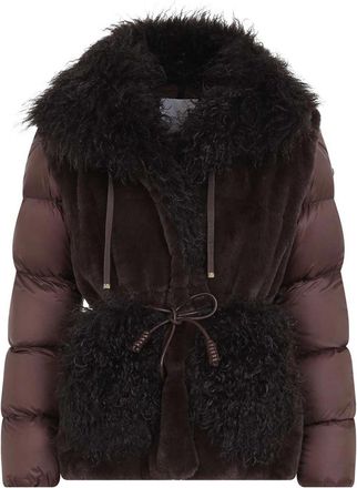 Moncler Blouson Rembourr&eacute; - Taupe
