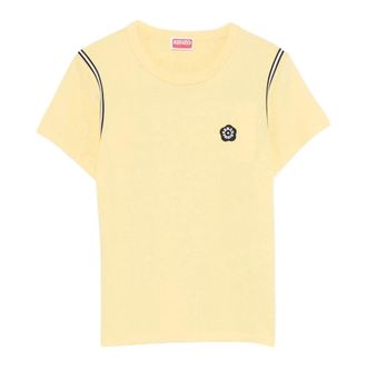 Kenzo Femme, Tops, Jaune, Taille: 38 FR Boke Flower 2.0 T-Shirt
