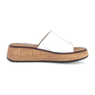 Gabor Bequeme wei&szlig;e Pantolette - - Shoes - Damen - Wei&szlig; - 43 EU