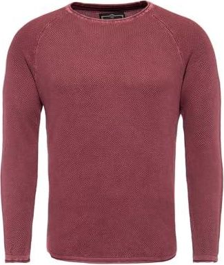 Key Largo Thomas Round Neck Pull-Over, Bordeaux Red (1303), L Homme