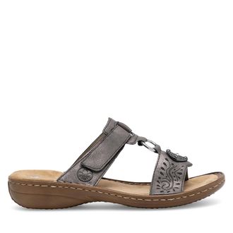 Rieker Pantoletten Rieker 608K1-45 Grau